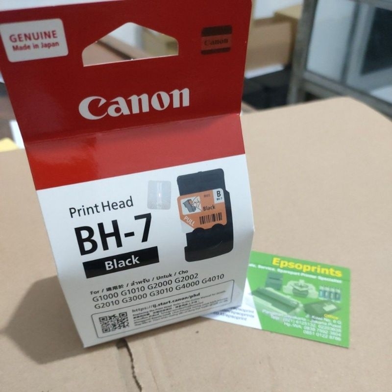 Jual Print head Catridge canon Black BH7 G1000 G2000 G3000 G1010 G2010 ...