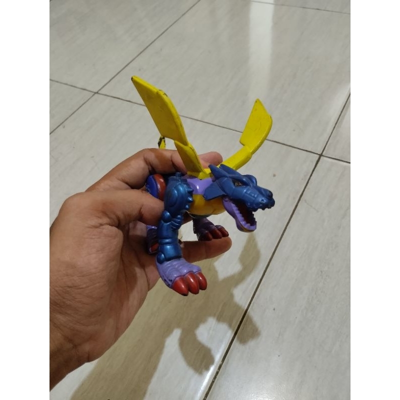 Jual Vintage Figure Botleg Kw Digimon Metal Garurumon, Baca Deskripsi ...