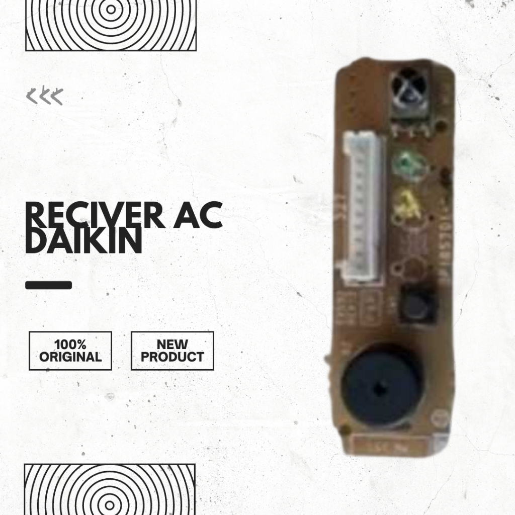 Jual PCB RECEIVER / SENSOR REMOT AC DAIKIN ORIGINAL FWMT03CV1 | Shopee ...