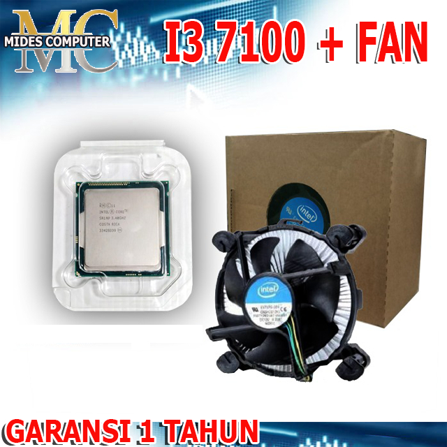 Jual Processor Intel Core i3 7100 3.90Ghz DAN FAN INTEL | Shopee Indonesia