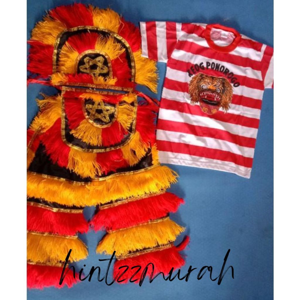 Jual Paket Celana Barong PAUD, TK, SD Setelan Baju Barongan Kostum ...