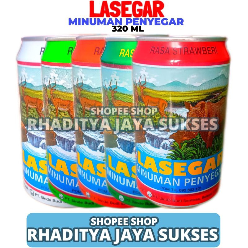 Jual Lasegar Larutan Penyegar Kaleng Rasa Buah 320ml | Shopee Indonesia
