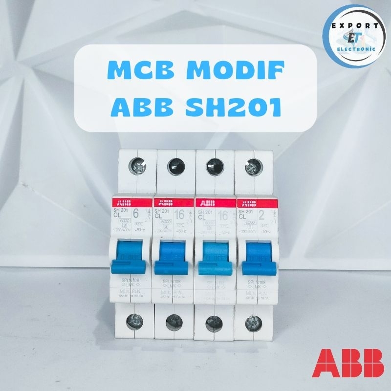 Jual Mcb modif PLN ABB SH201 anti jeglek | Shopee Indonesia Jual Mcb modif PLN ABB SH201 anti jeglek | Shopee Indonesia