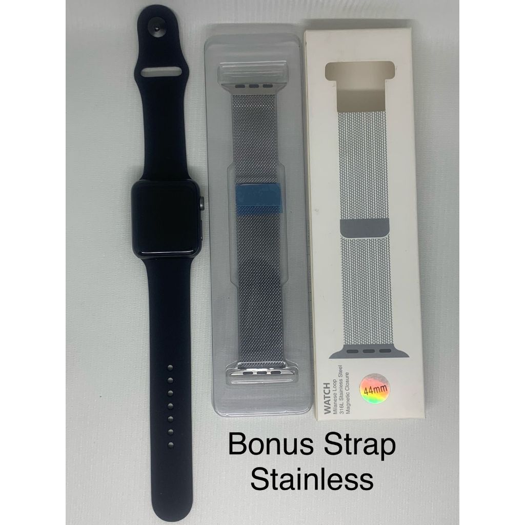 Jual iWatch Series 3 42MM GPS LTE Original Apple watch Gray sekon Mulus ...