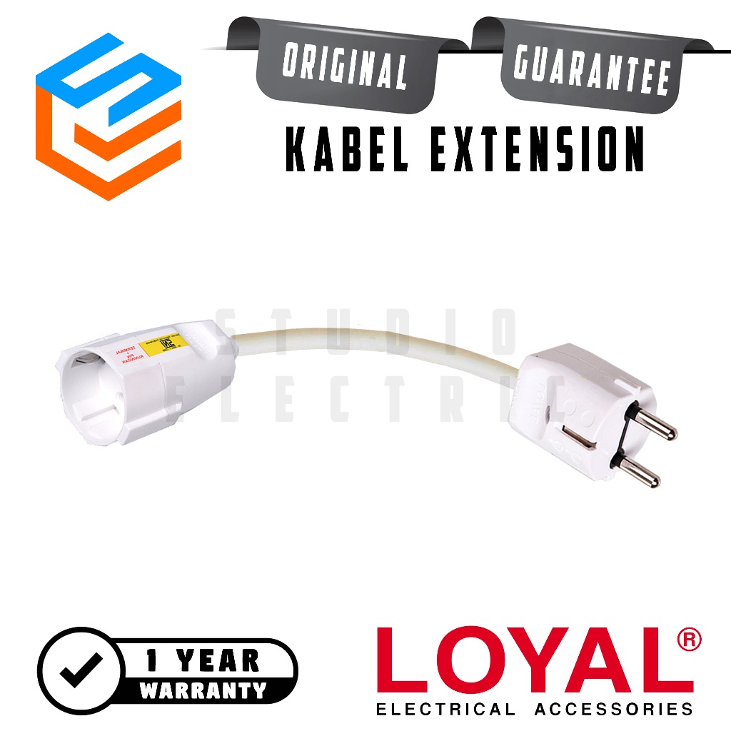 Jual Loyal Steker Kontra Terminal Kuningan Sambungan Listrik + Wilson Cables Kabel Extension SNI ...