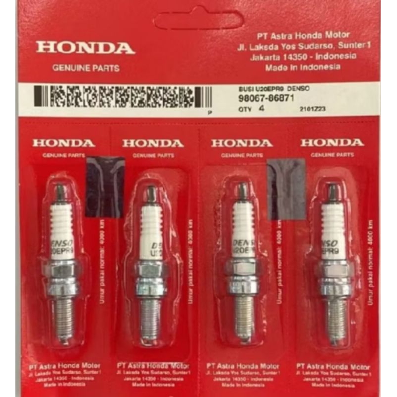 Jual Busi drat panjang Busi Vario Beat Scopy Supra 125 busi denso ...