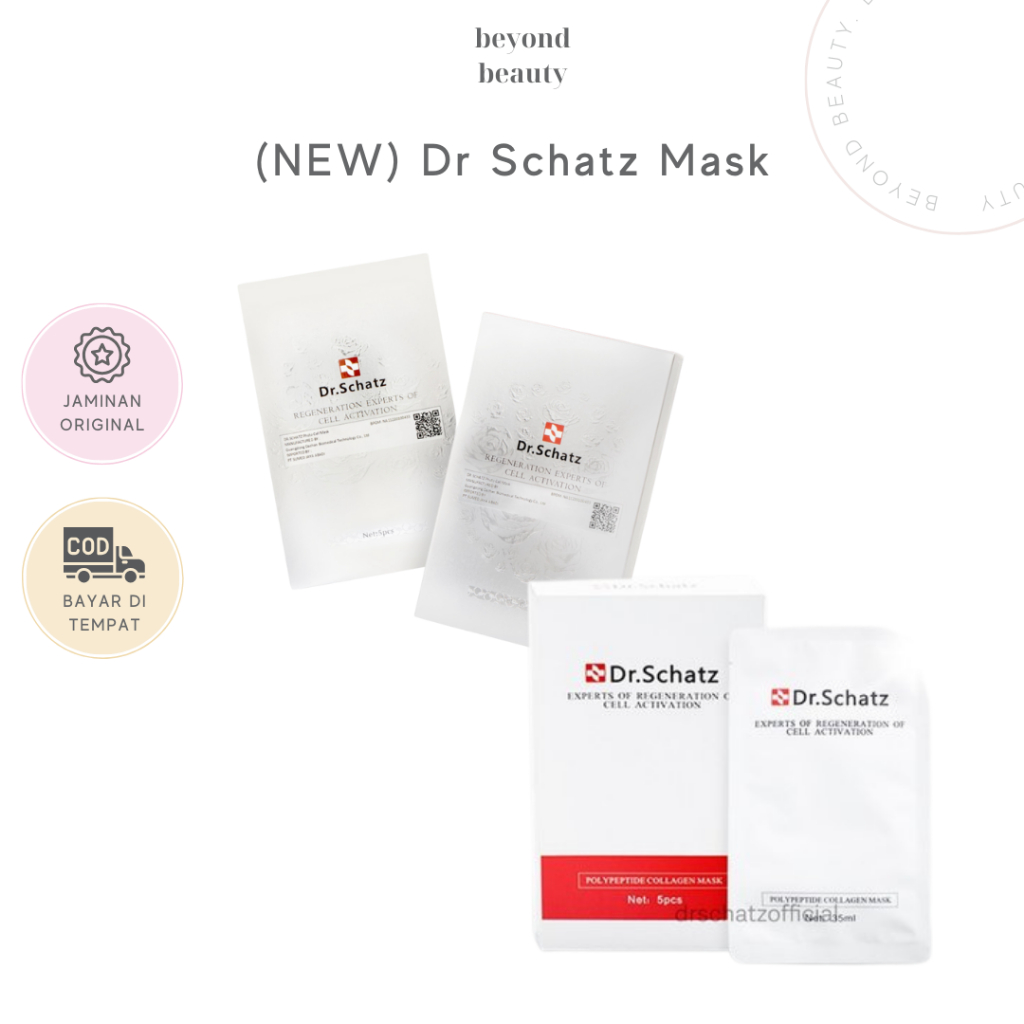 Jual [BPOM] Dr. Schatz Mask Phyto Cell , Polypeptide ORIGINAL renewal dr schatz stem cell ...