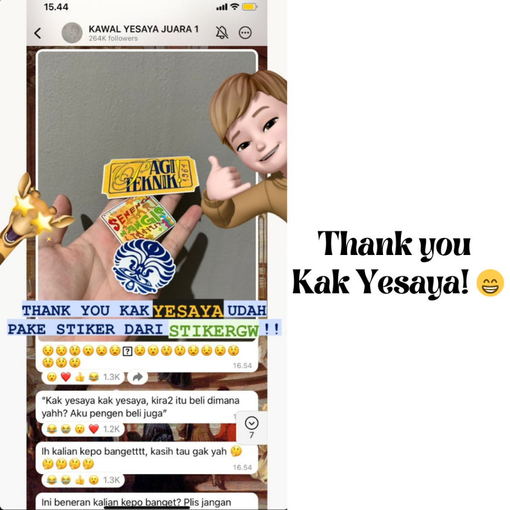 Jual [NEW] Sticker Pack FT UI | STIKER MAKARA FAKULTAS TEKNIK ...