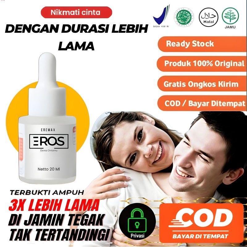 Jual [ORIGINAL] - Penambah Stamina Dan Gairah Pria - EROS DEWA CINTAMU - Ereksi Lebih Kuat ...