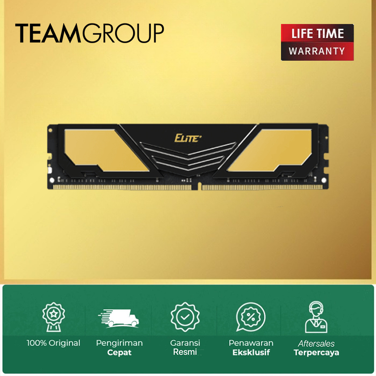 Jual RAM Team Elite Plus DDR4 16GB 3200MHz | Shopee Indonesia