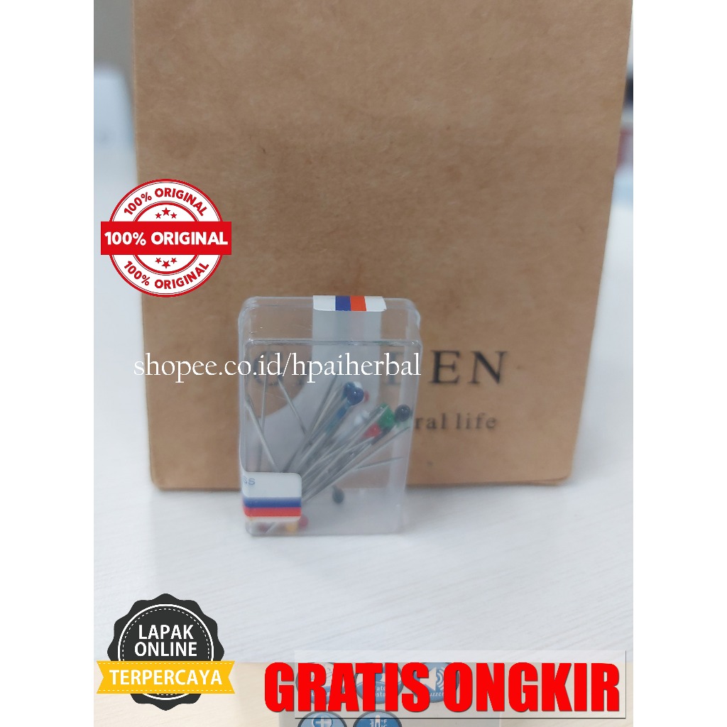 Jual Jarum Pentol Mini / Jarum Pentul Hijab Mini | Shopee Indonesia