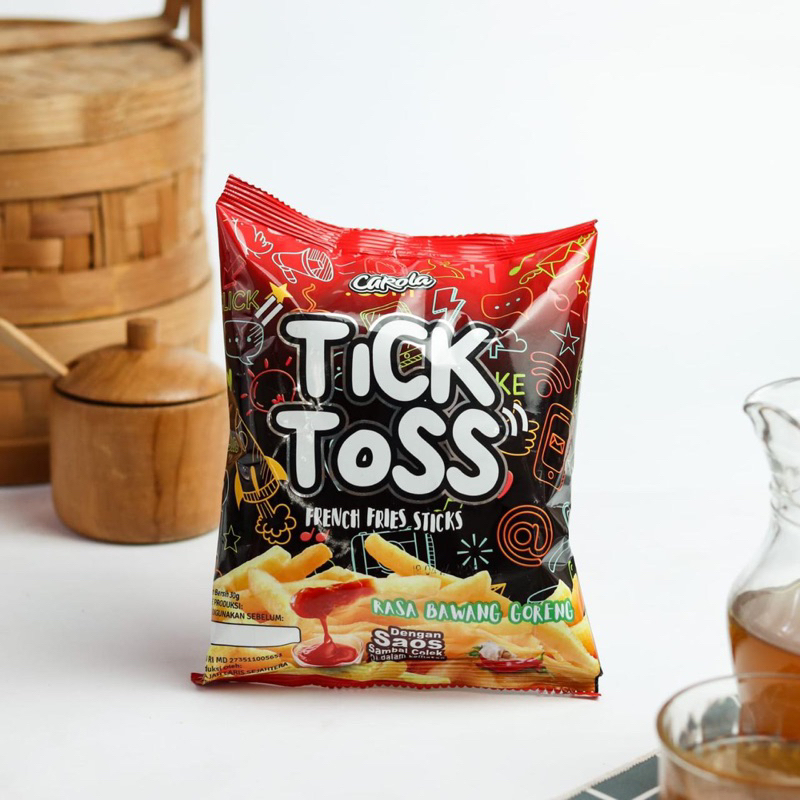 Jual [Per 3 biji ] Snack Tick Toss berhadiah ( jika beruntung) per 3 ...