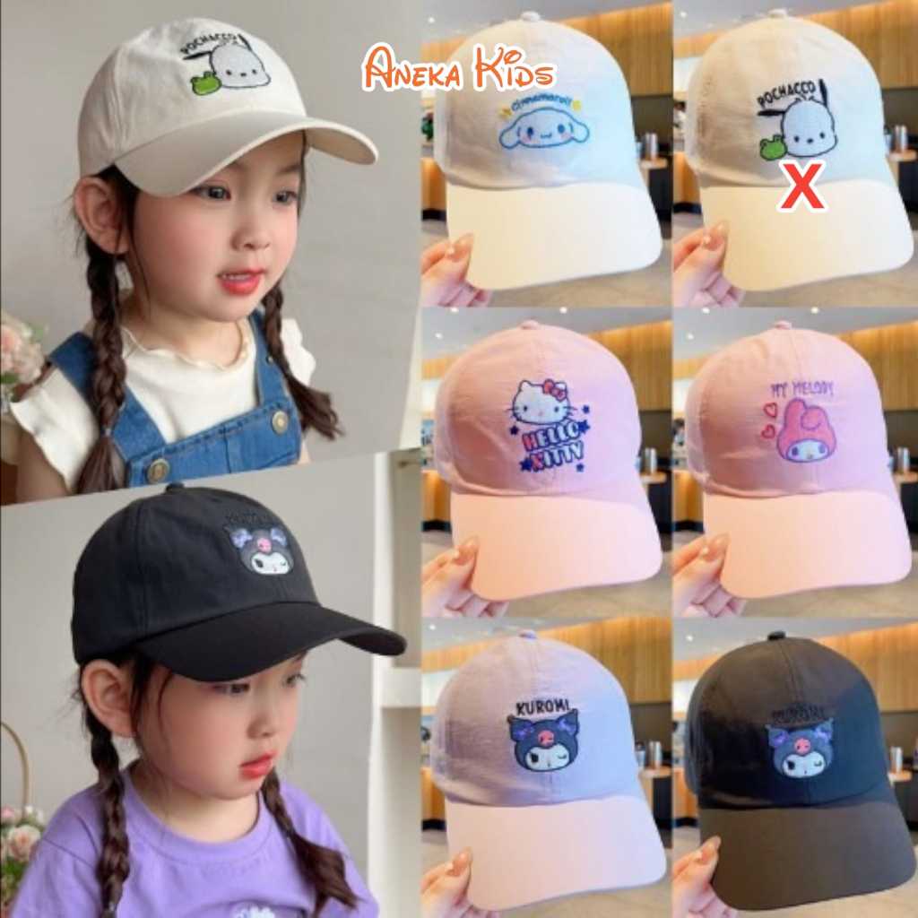 Jual TOPI ANAK CEWEK SANRIO NEW | Shopee Indonesia