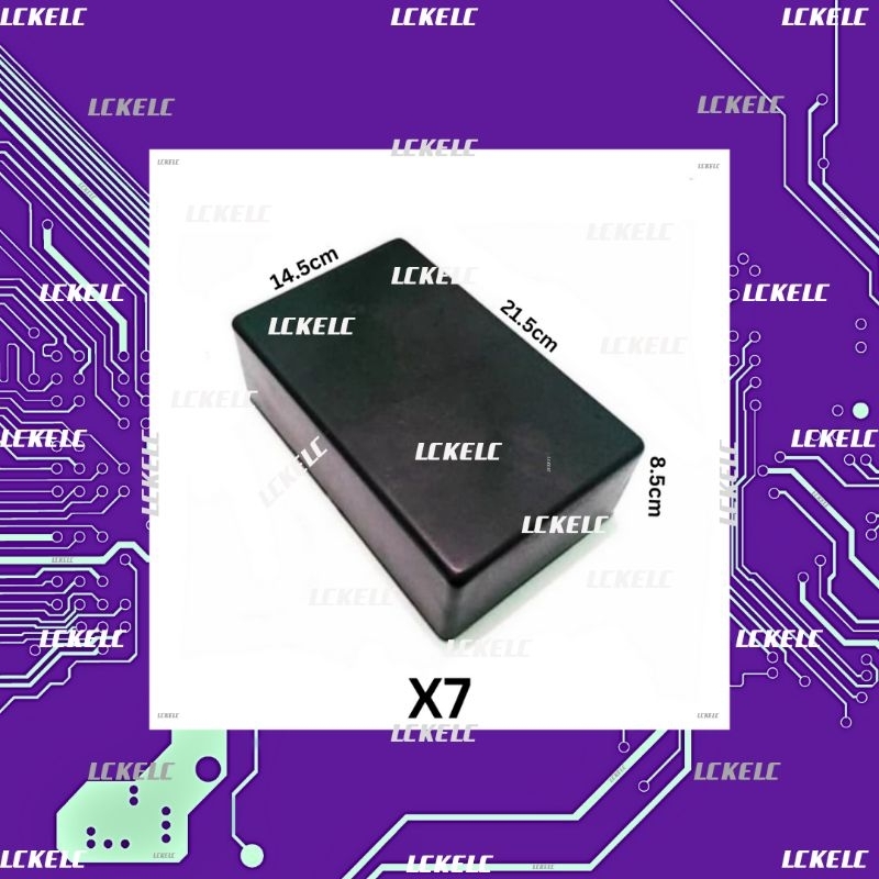 Jual BOX PVC PLASTIK HITAM X7 | Shopee Indonesia
