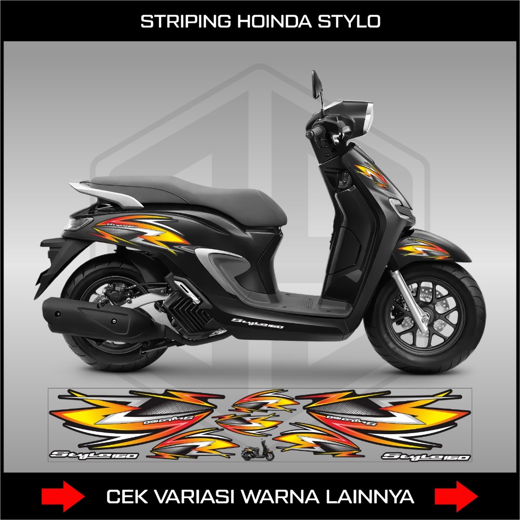 Jual STIKER LIST BODY MOTOR HONDA STYLO GRAFIS EDITION - STICKER ...