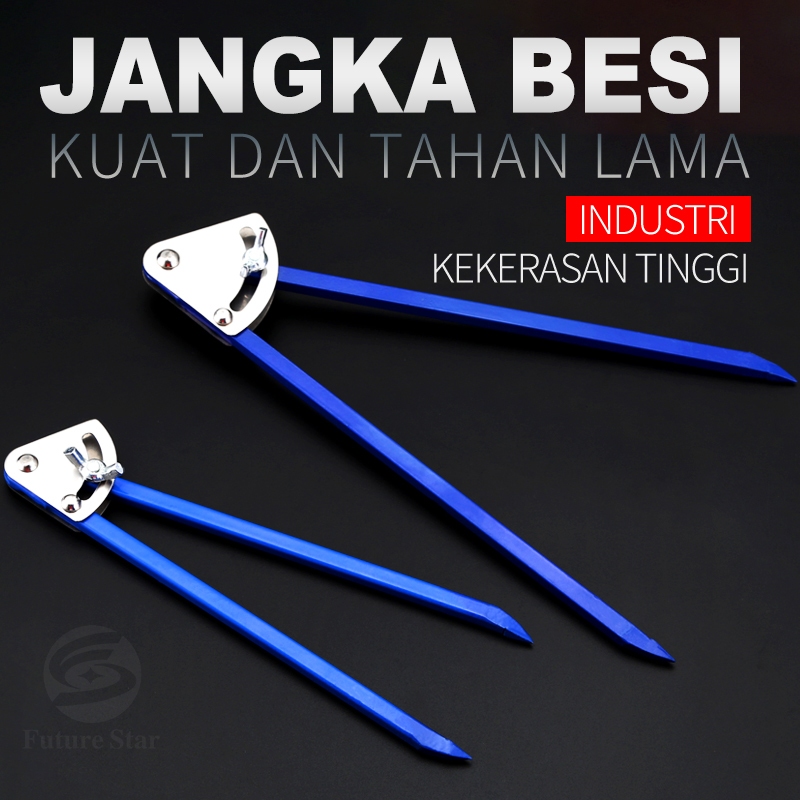 Jual Jangka Besi 35cm / Jangka Divider Caliper 350mm | Shopee Indonesia