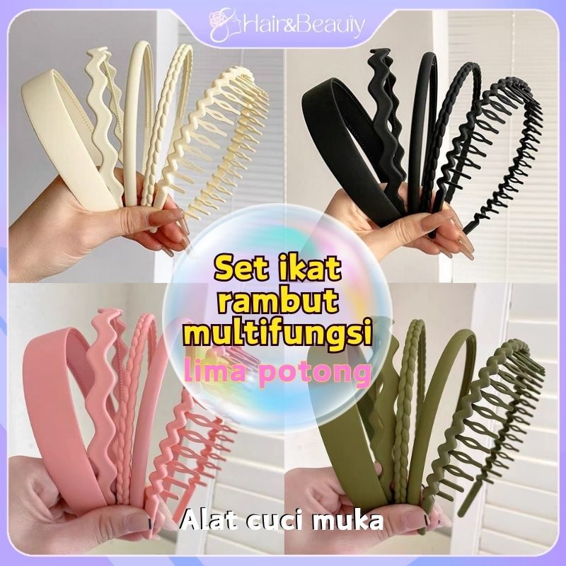 Jual HIB-0128 NEW Bando sets kat kepala wanita sirkam rambut bando ...