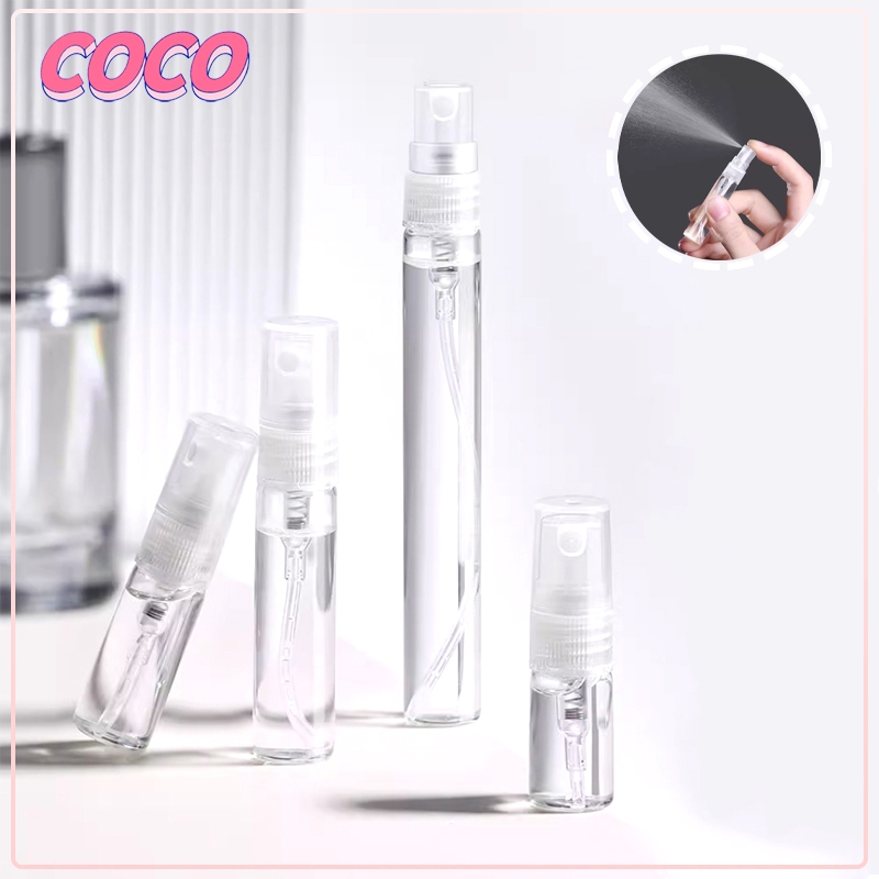 Jual 2 5 10ml Botol Semprot Kaca Botol Parfum Travel Isi Ulang Alat ...