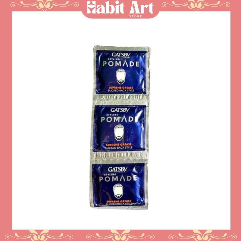 Jual Gatsby Styling Pomade Sachet 6 Gram | Shopee Indonesia