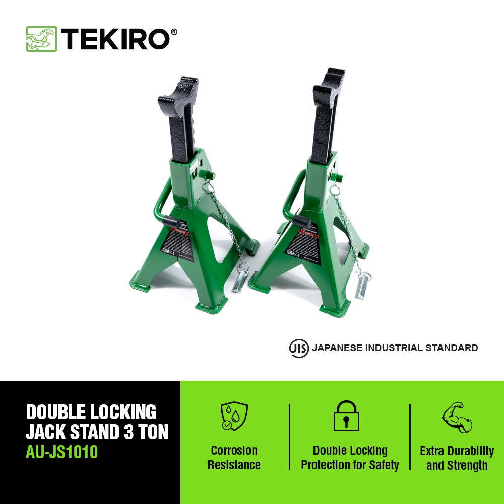 Jual TEKIRO JACK STAND 3 TON @2 AU-JS1010 | Shopee Indonesia