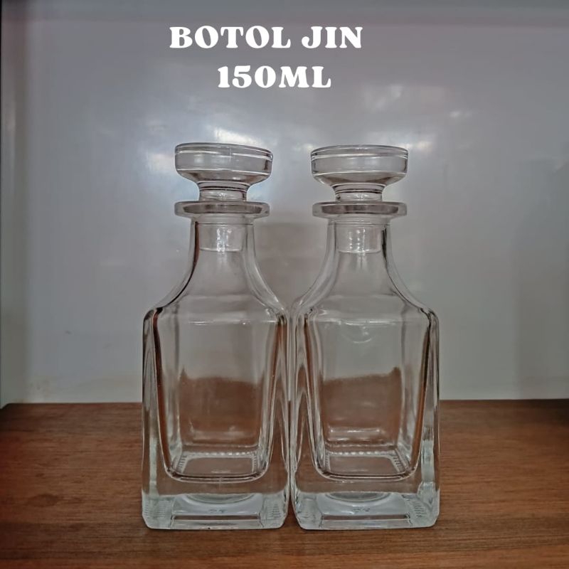 Jual BOTOL JIN 150 ML COCOK UNTUK PAJANGAN PARFUME ANTIK | Shopee Indonesia