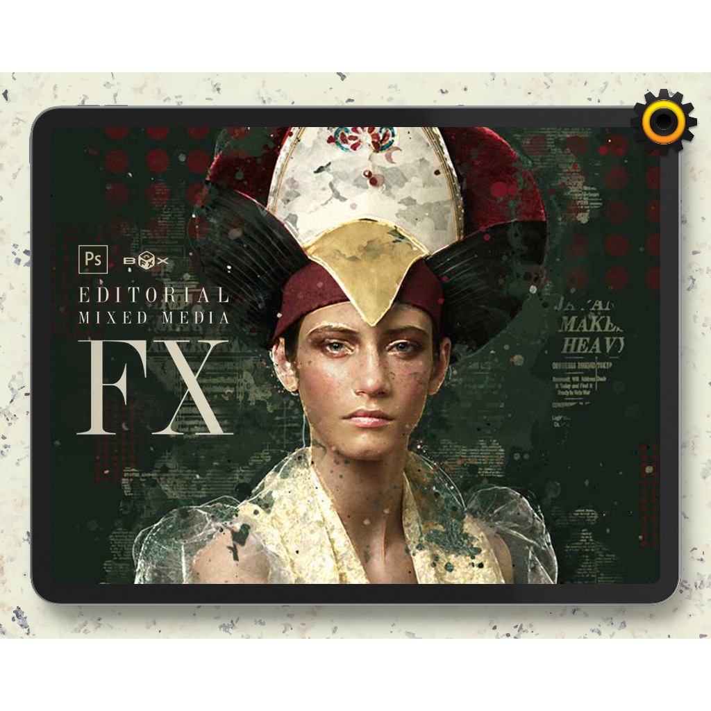Jual Photoshop Plugin - Editorial Mixed Media FX Extension Add-On ...