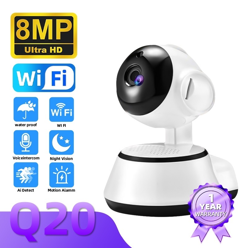 Jual V380 PRO 1080P Smart Security IP Cam 360 Degree 3D Panoramic HD ...
