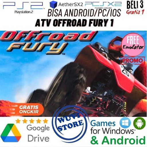 Jual PS 2 ATV Offroad Fury 1 | Bisa di PC / Android / IOS Plus Emulator ...