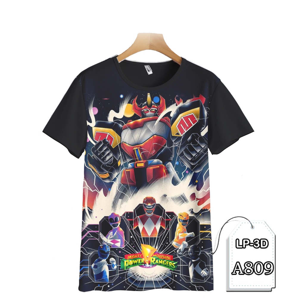 Jual Baju Power Rangers Kaos Kaos Dewasa Mighty Morphin Power Rangers ...