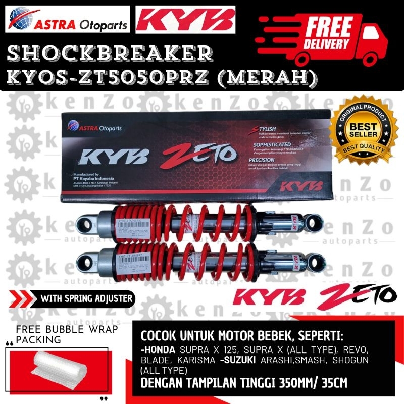 Jual [Original Kyb Zeto] Shockbreaker Semua Motor Bebek Honda Supra X Kharisma Blade 110r 125 Fi ...