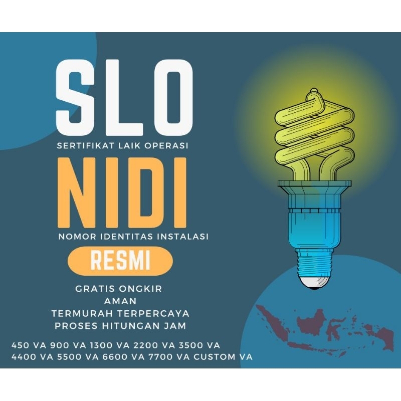 Jual SLO NIDI (PENERBITAN SERTIFIKAT) PASANG BARU LISTRIK PLN | Shopee ...