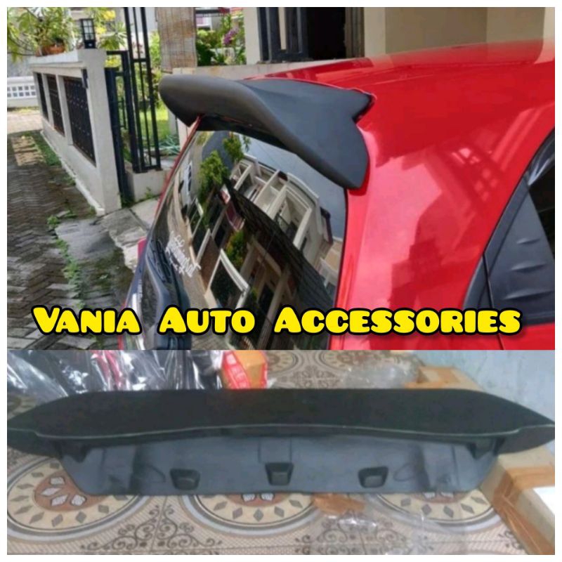 Jual Spoiler honda brio 2012-2017 model spoon | Shopee Indonesia