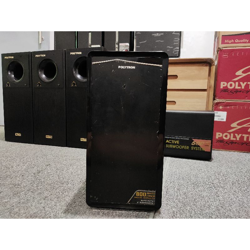 Jual Subwoofer Polytron PSW 700 | Shopee Indonesia