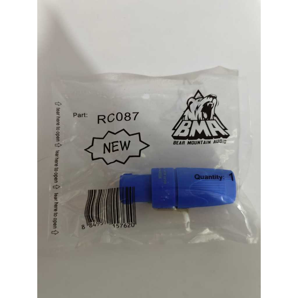 Jual JACK SPEAKON BMA RC-087 BIRU / JEK SPIKON BMA RC-087 BIRU / JACK ...