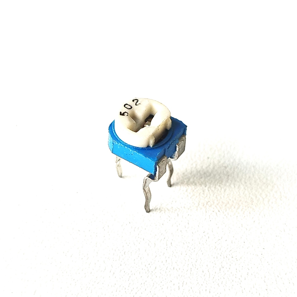 Jual Trimpot Biru VR Plastik Variable Resistor Trimmer 500R 1K 2K 4K7 ...