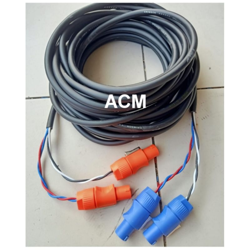 Jual KABEL SPEAKER CRIMSON 4X1,5 PANJANG 50 METER TERPASANG JACK SPIKON ...