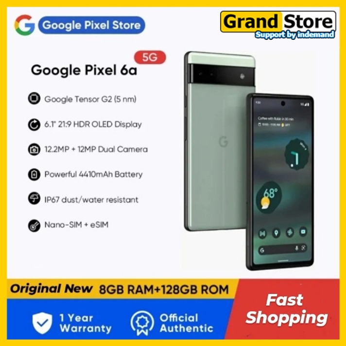 Jual Google Pixel 6a 5G US Version Tensor G2 (5nm) 6GB 128GB Layar Oled ...