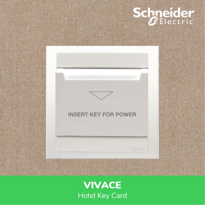 Jual Schneider Saklar Hotel Key Card Switch Vivace - KB31EKT | Shopee ...