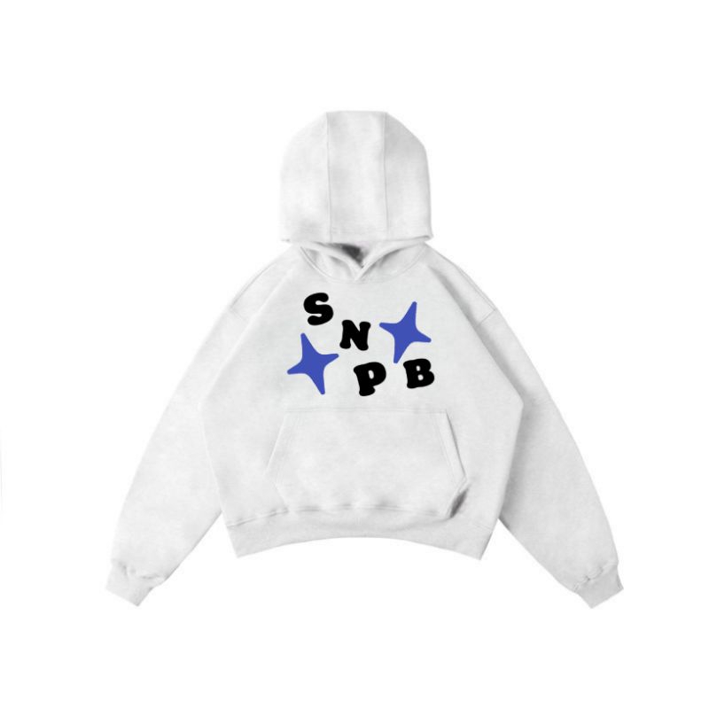 Jual Hoodie Boxy 330 Gsm | Blue Star | Snpb.Studio | Shopee Indonesia