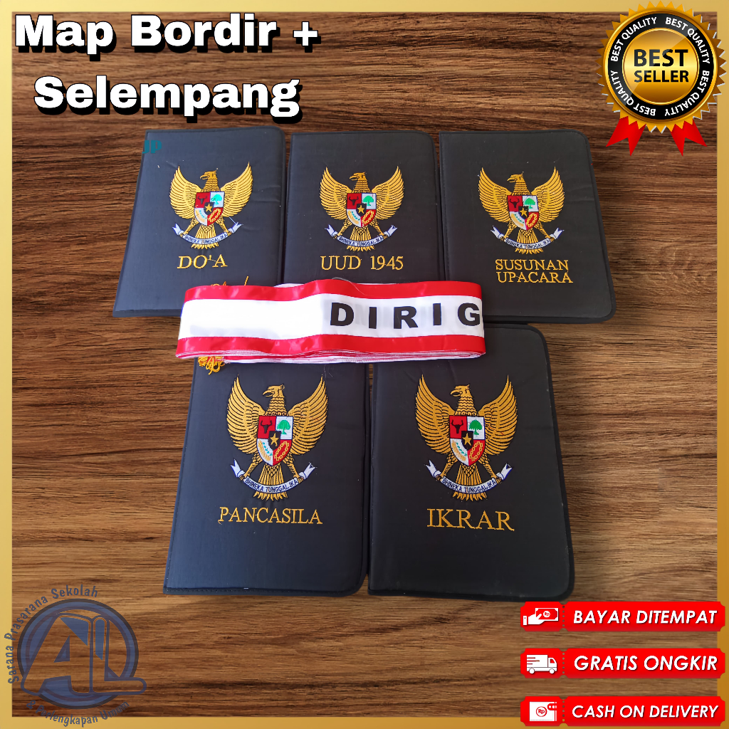 Jual Map Upacara dan Selempang Upacara Map Upacara / Map Upacara Bordil ...