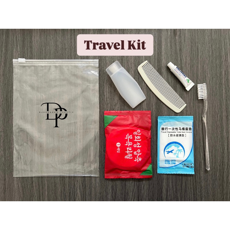 Jual Travel Kit Alat Mandi Standar Perlengkapan Hotel Amenities Sabun ...