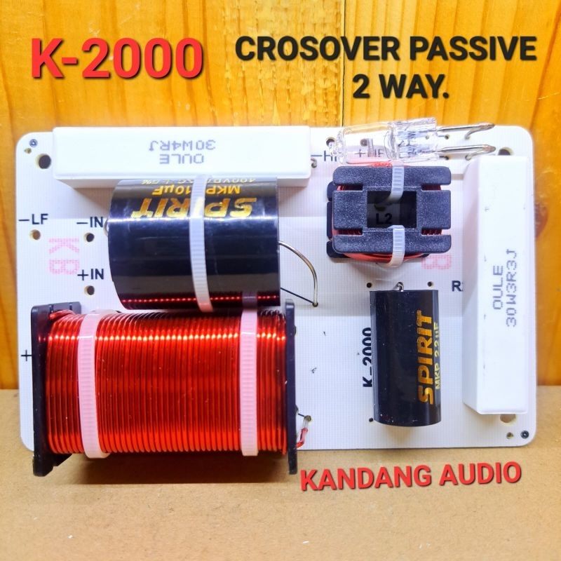 Jual CROSOVER PASIF K-2000/ 2WAY | Shopee Indonesia