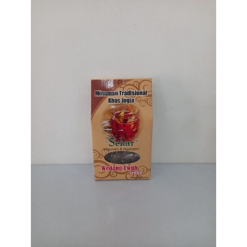 Jual Wedang Uwuh Seduh Minuman Tradisional Merk "SEKAR" | Shopee Indonesia