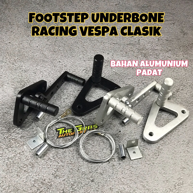 Jual Footstep Underbone Racing Vespa PX Exclusive Excel Super Sprint ...