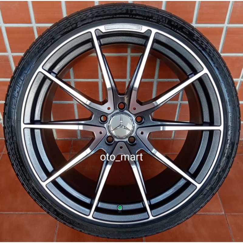 Jual Velg Mercy AMG Sportster R20 Mulus Siap Pakai Ban Tebal W212 W213 ...