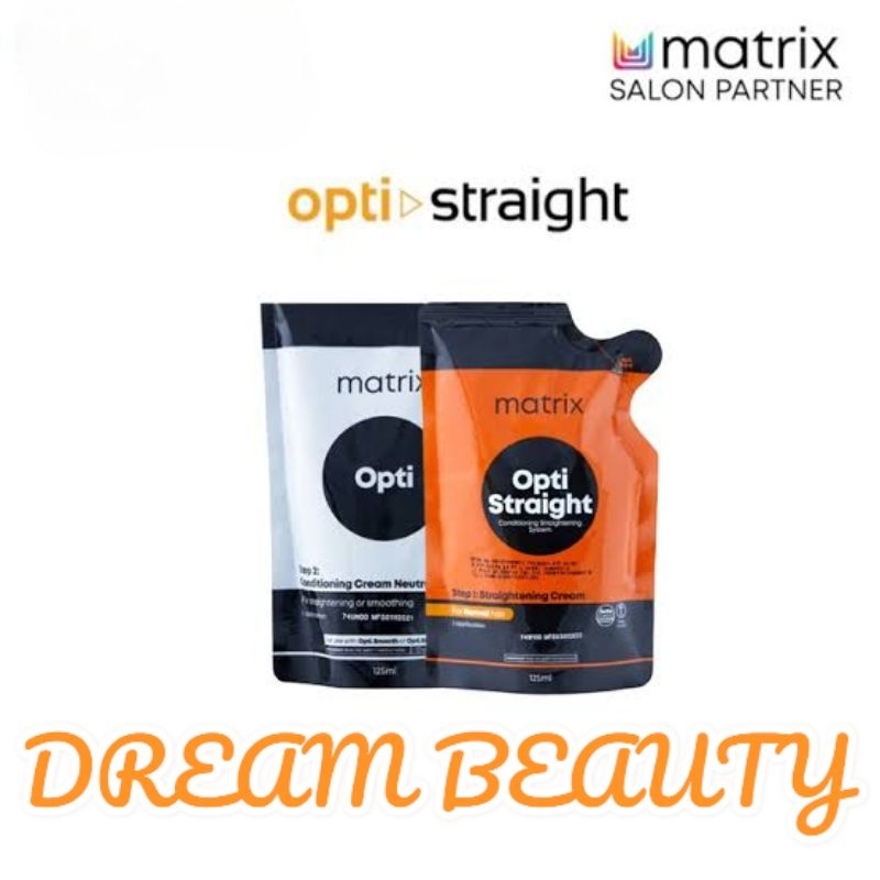 Jual ️DreamBeauty ️ Matrix Opti Straight smooting mini pouch (step1 ...