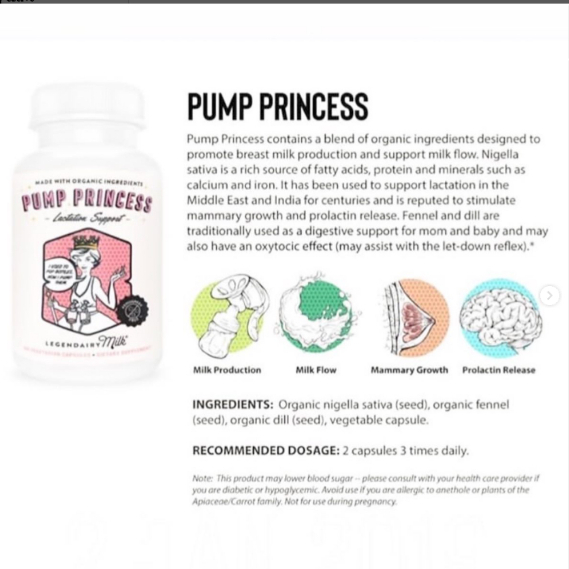 Jual ASI BOOSTER Legendairy Milk Pump Princess / Liquid Gold ...