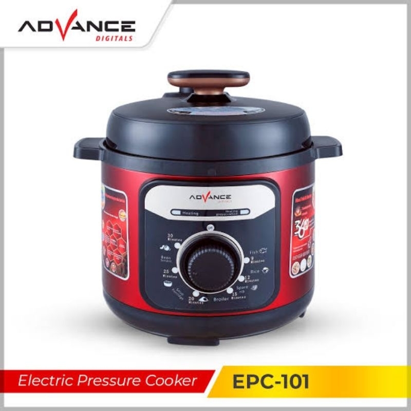 Jual ADVANCE EPC 101 EPC101 ELECTRIC PRESSURE COOKER PANCI ELEKTRIK LISTRIK PRESTO LOW WATT DAYA ...