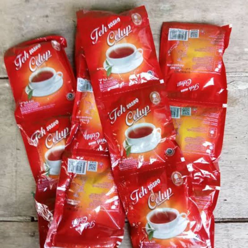 Jual teh celup sosro sachet/ renceng, 10 sachet@4kantong | Shopee Indonesia