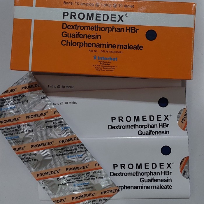 Jual Promedex isi 10 Tablet (Obat batuk) | Shopee Indonesia